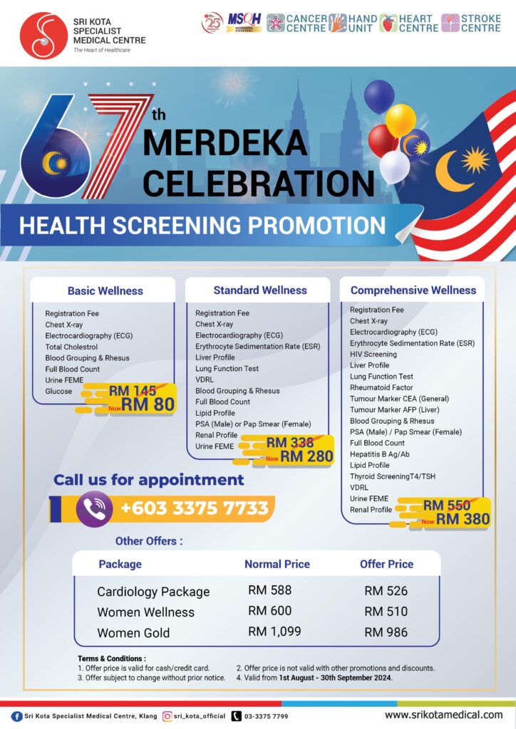 Promotions - Sri Kota Specialist Medical Centre